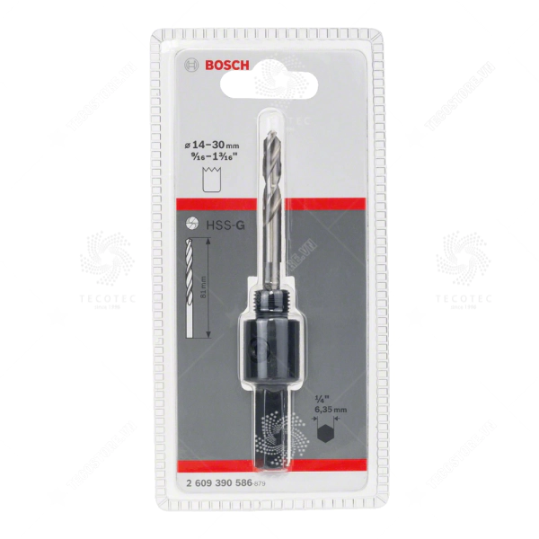 Khớp nối chuôi lục giác Bosch 2609390588