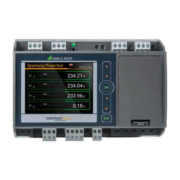 Thiết bị đo công suất điện tích hợp lập trình PLC Camille Bauer CU5000