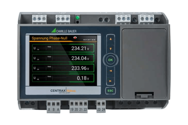 Thiết bị đo công suất điện tích hợp lập trình PLC Camille Bauer CU5000