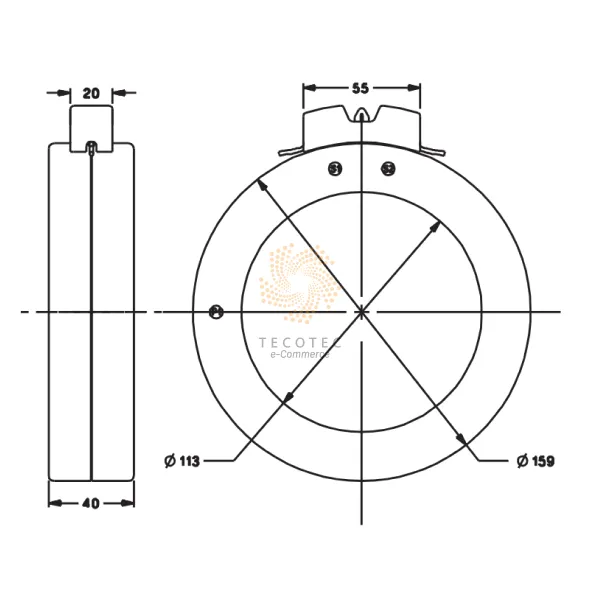 Biến dòng CT Rishabh RISH CT TW - 6